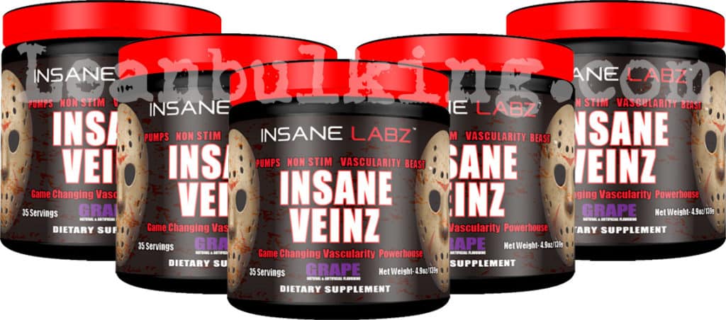 Insane Veinz by Insane Labz Review | Pre-Workout Supplement