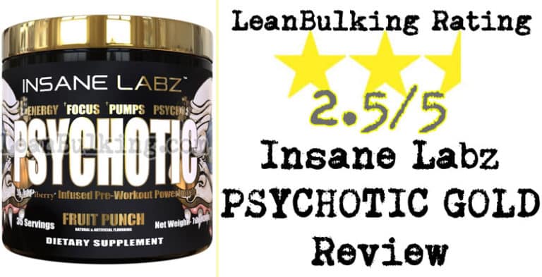 Insane Labz Psychotic Gold Review | Expert Pre-Workout Analysis