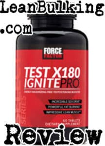 Force Factor Test X180 Ignite PRO Review | Expert Test Booster Analysis