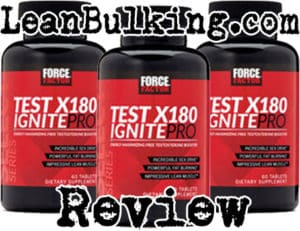 Force Factor Test X180 Ignite PRO Review | Expert Test Booster Analysis