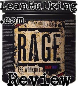 Warrior RAGE Pre-Workout Review | Expert Analysis | Does It Work???